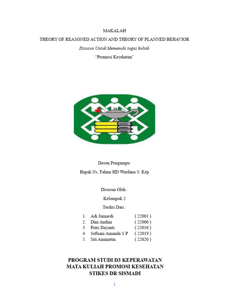 Tugas Kelompok 2 Promosi Kesehatan | PDF | Sains & Matematika