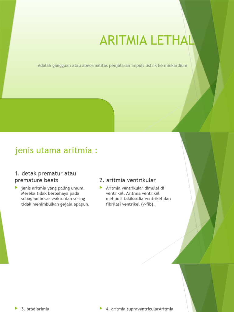 Panduan Lengkap Aritmia Lethal | PDF | Sains & Matematika