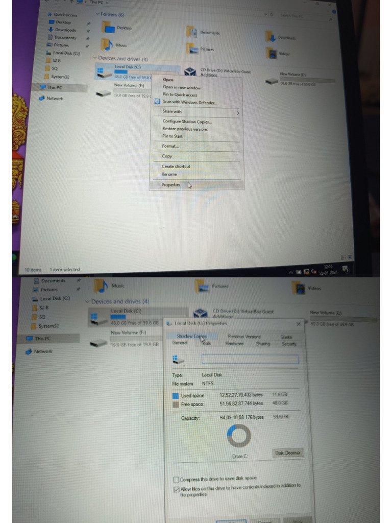 How To Enable Shadow Copy ?. | PDF