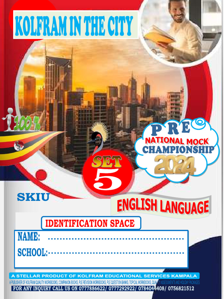 Kolfram Pre Mock Set V English 2024 Guide | PDF | Language Arts ...