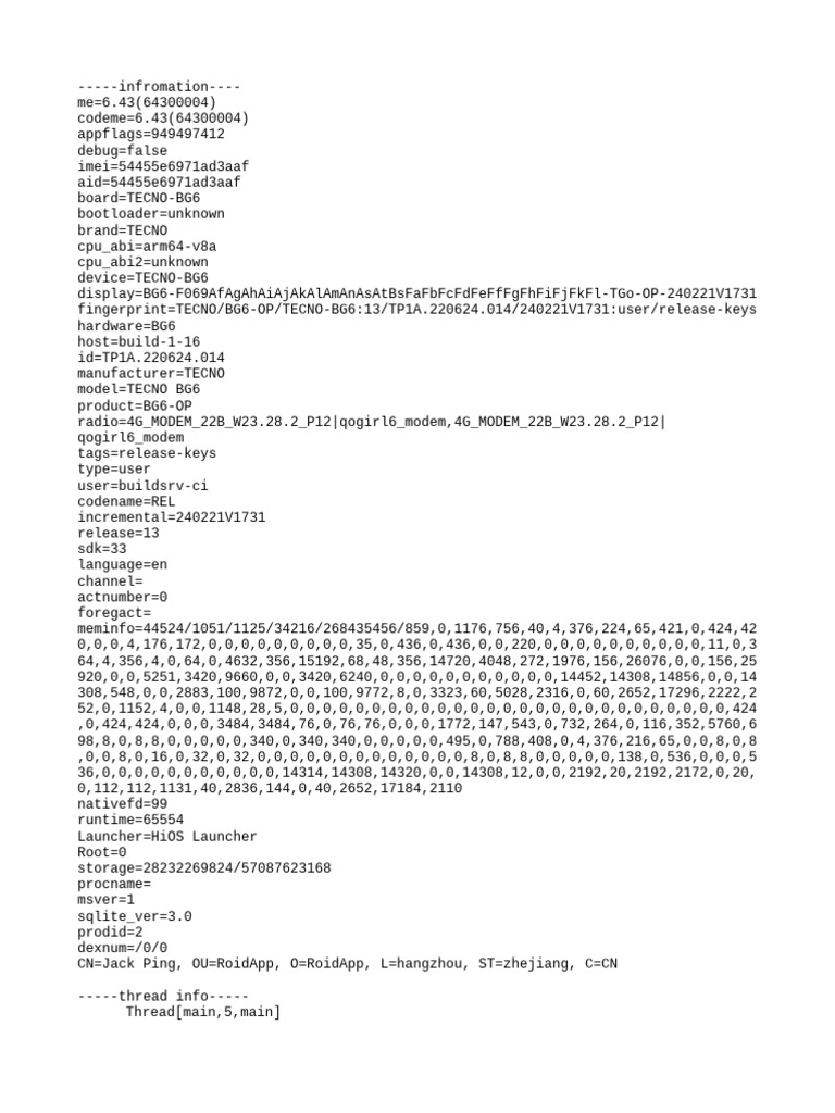 Anr 6.43 (64300004) 20240625 165859 1611174316 | PDF | Java (Programming Language) | Concurrency ...