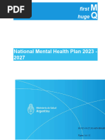 National Mental Health Policy Framework and Strategic Plan 2023 2030 ...