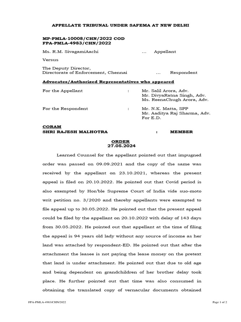 Order 05K87CWR9D 620202423451PM | PDF | Appeal | Legal Procedure