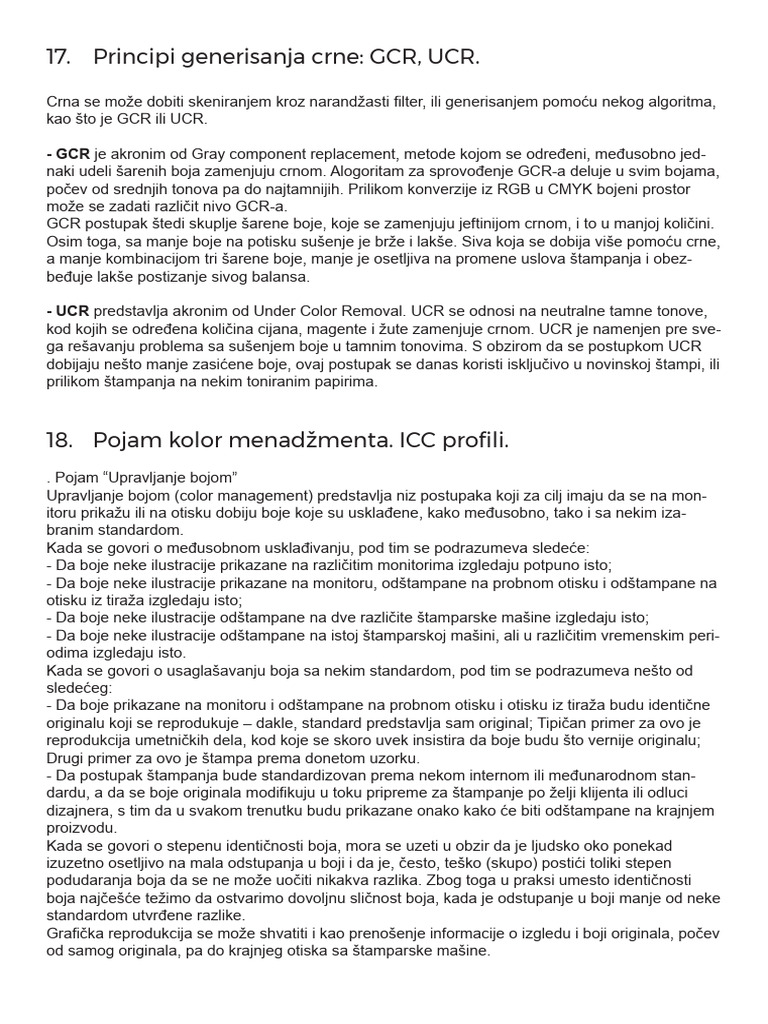 Skripta Priprema 2. Kolokvijum | PDF