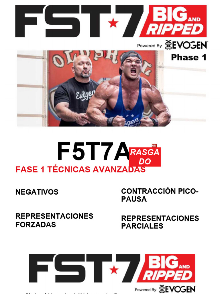 FST 7 Grandes y Marcados 8 Semanas para Un Físico Ganador Del Olympia ...