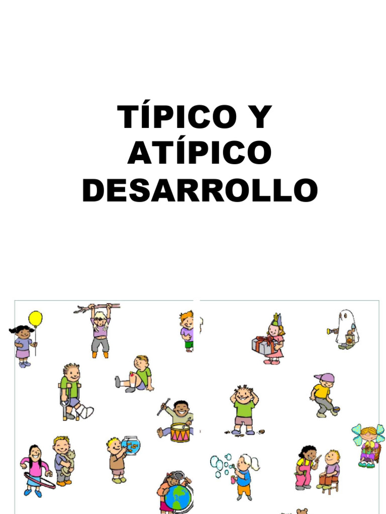 Desarrollo Típico y Atípico | PDF | Pensamiento | Ciencias del ...
