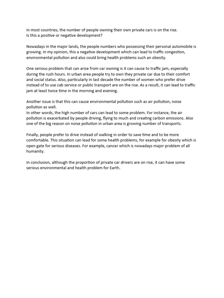 Positive and Negative Development Aynur Musayeva | PDF