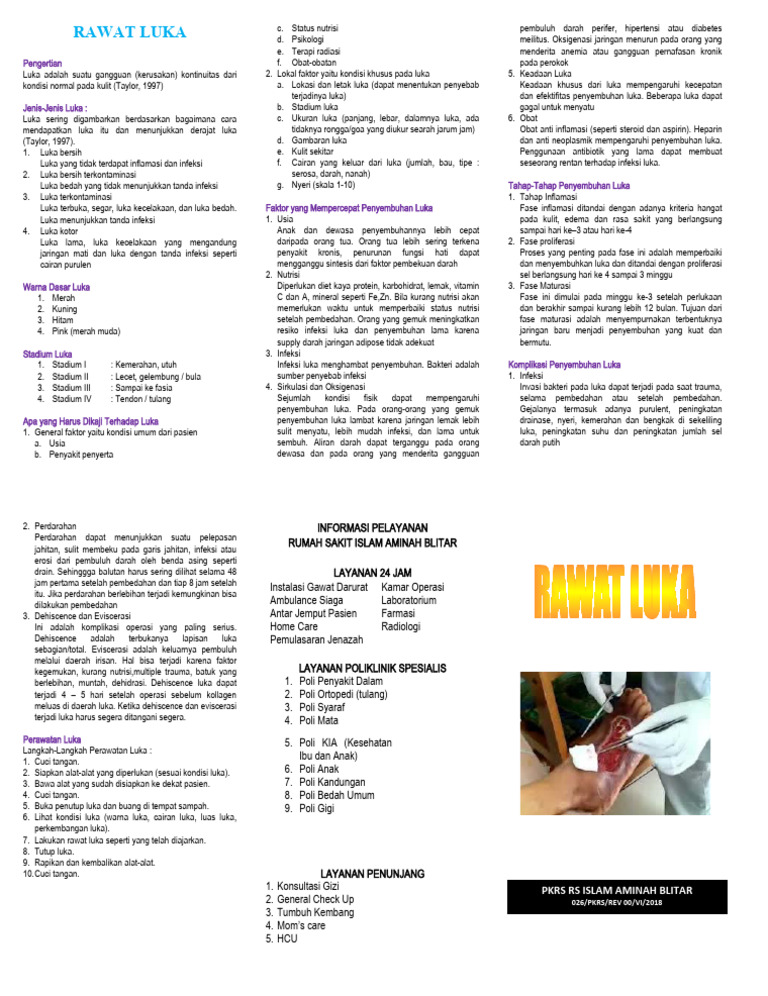 Rawat Luka (Siap Cetak) | PDF