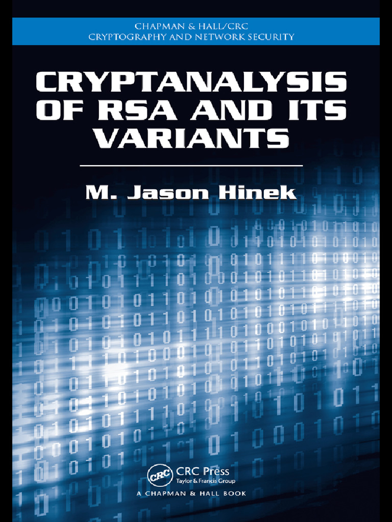 Tips Cryptanalysis Of Rsa And Its Variants Pdf Polynomial Equations 8963