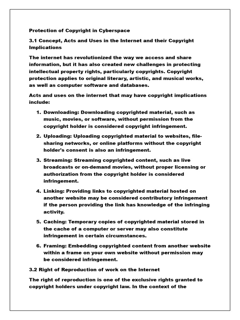 Module 3 | PDF | Online Copyright Infringement Liability Limitation Act ...