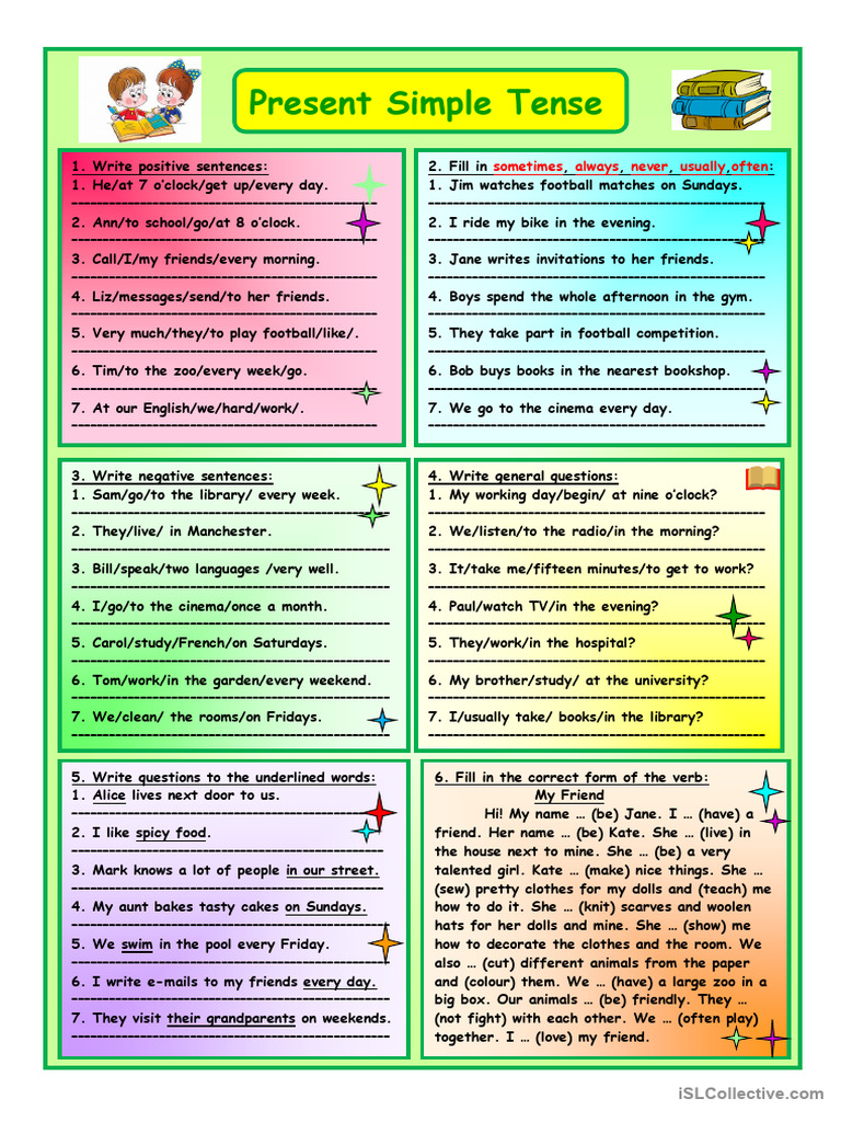 Present Simple Tense | PDF