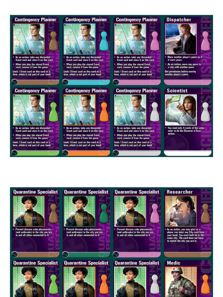 Pandemic_Role_Cards | PDF