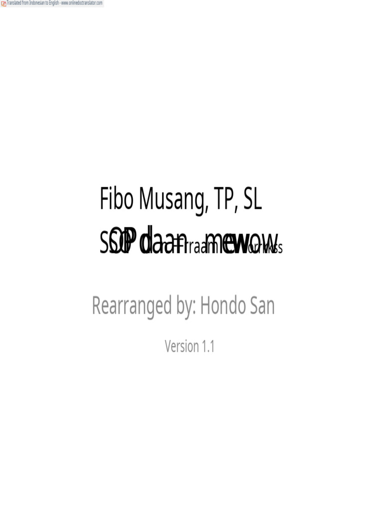Fibo Musang Sopframework TP SL 5 PDF Free - Id.en | PDF