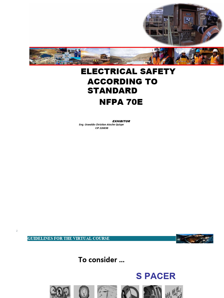 Electrical Safety NFPA 70E-2023 MINSUR... | PDF | Personal Protective ...