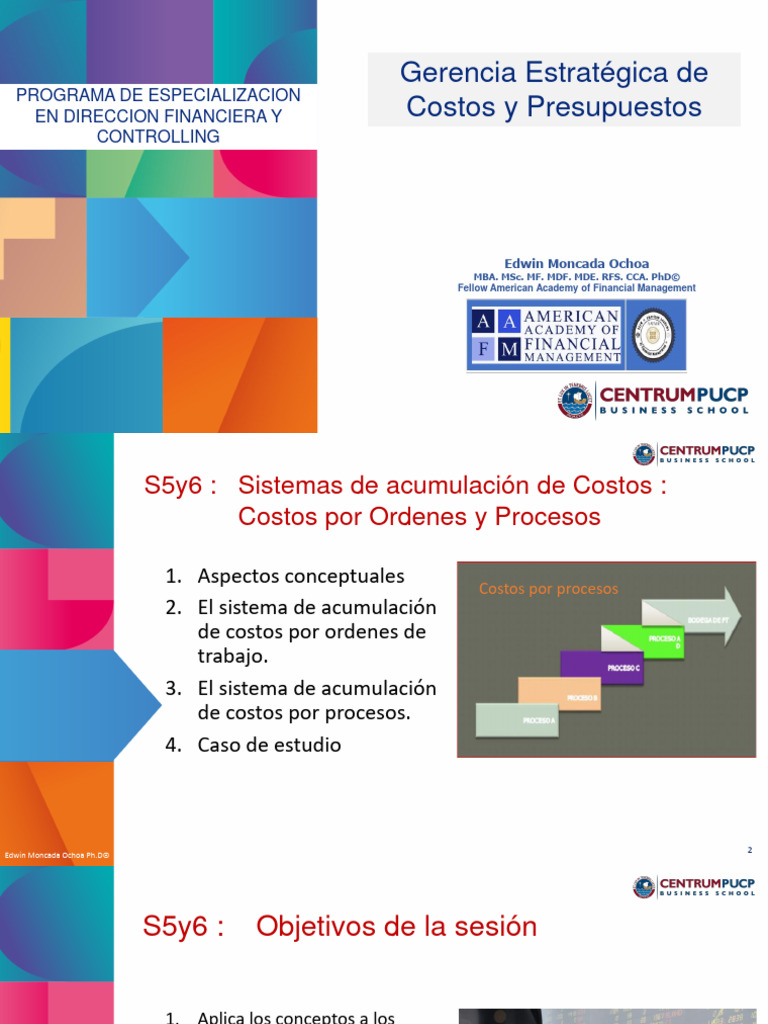 Sistemas de Costos: Órdenes y Procesos | PDF | Sector secundario de la economía | Business