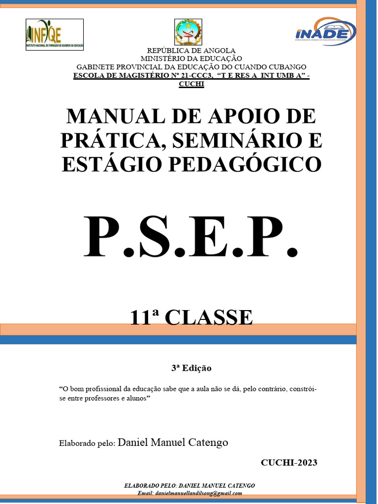 PSEP 2022 (Salvo Automaticamente) (Salvo Automaticamente) | PDF | Pedagogia | Aprendizado