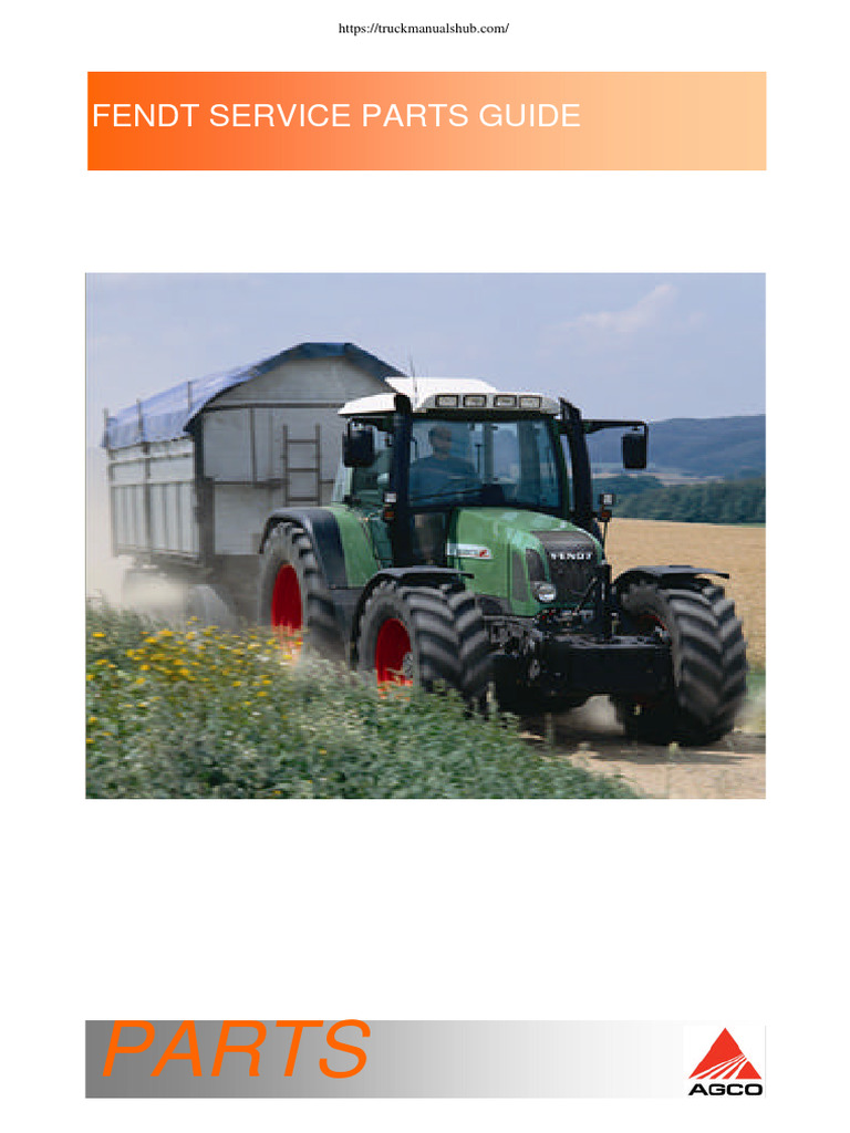 Fendt GFV09 Service Parts Guides | PDF | Radiator | Mechanical Engineering