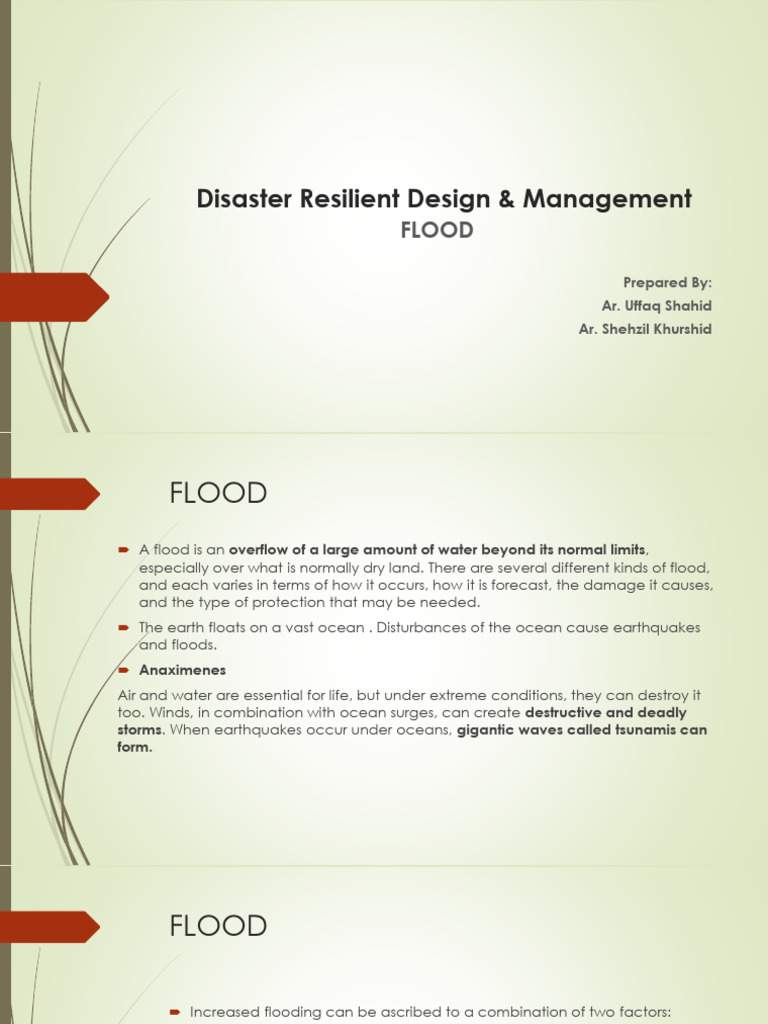 Flood | PDF | Flood | Storm Drain