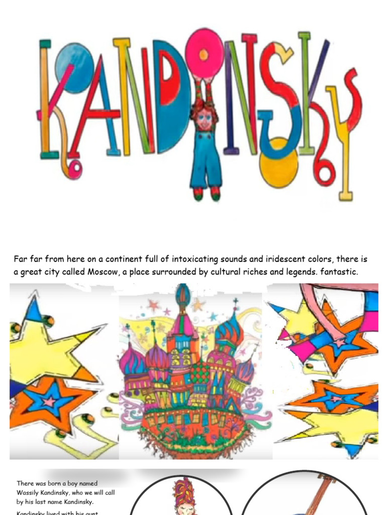 Wassily Kandinsky: A Colorful Journey | PDF | Wassily Kandinsky | Paintings
