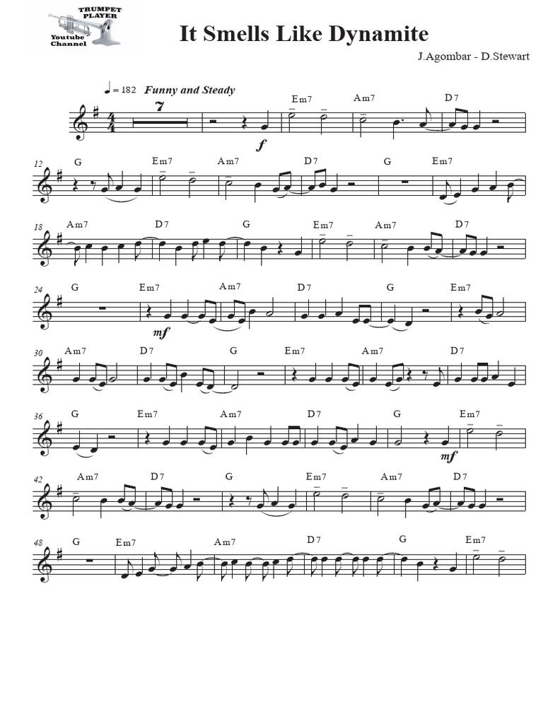 It Smells Like Dynamite - BB Trumpet - BTS | PDF