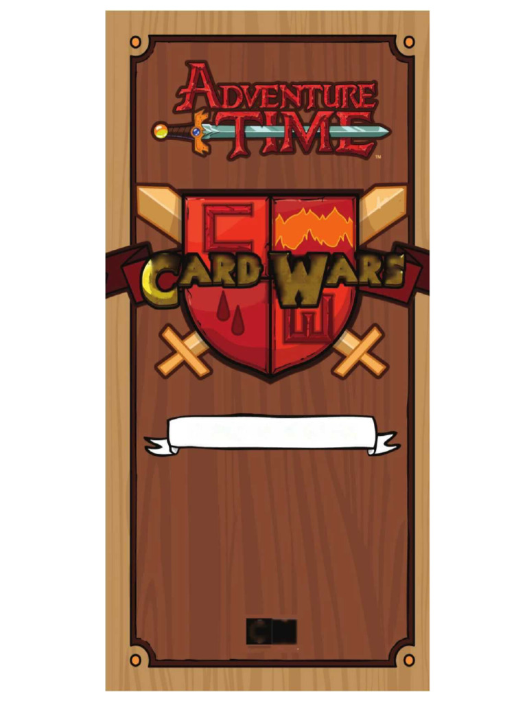 Card Wars Rulebook Overview | PDF | Playing Cards | Ephemera