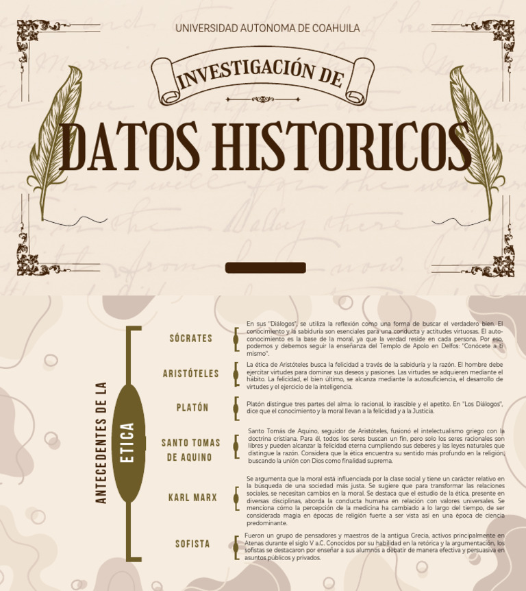 A Investigacion Datos Historicos | PDF | Tomás de Aquino | Platón