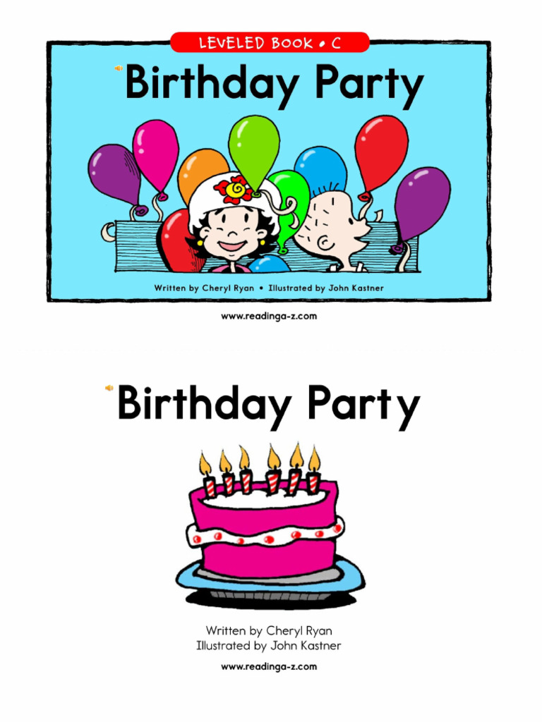 Birthday Party | PDF
