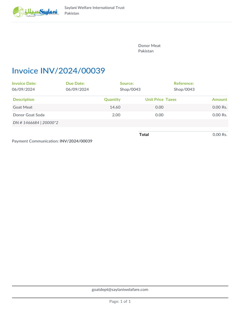 Inv 2024 00039 | PDF