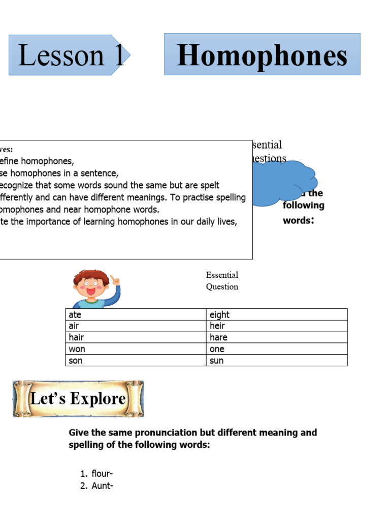 L1 Homophones | PDF | Linguistics