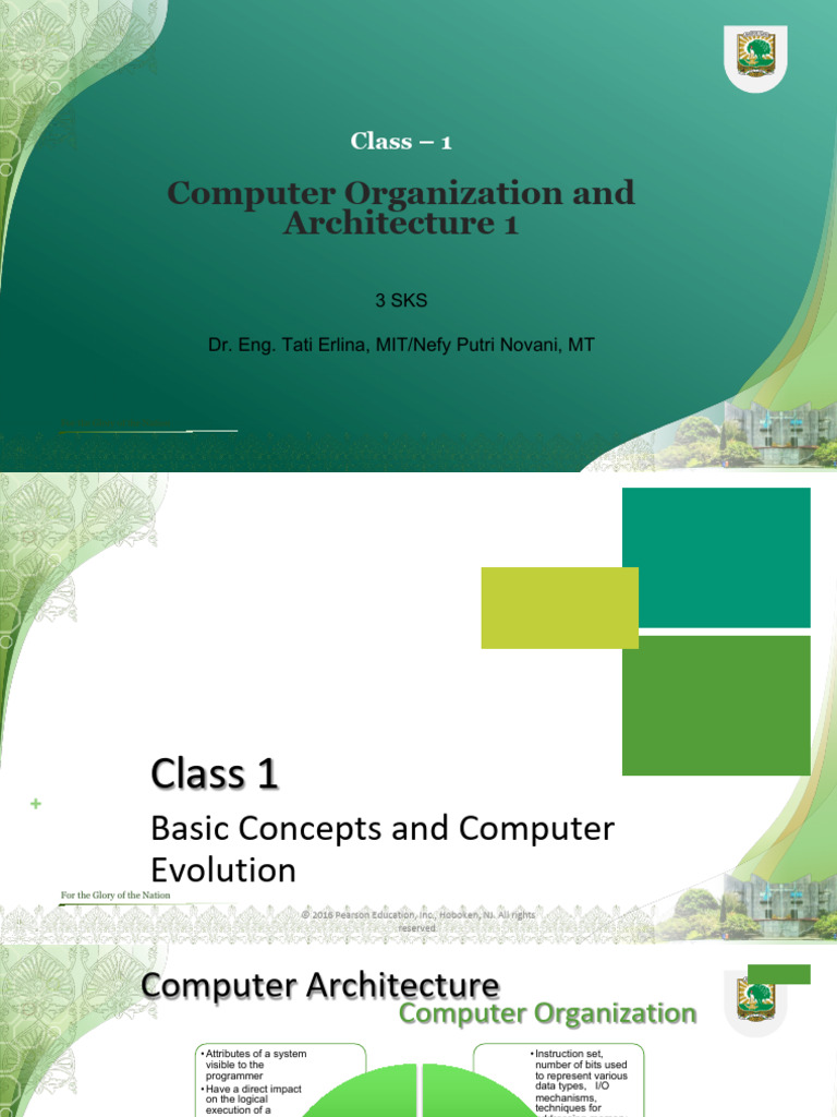 Class 1 - Basic Concept and Computer Evolution | PDF | Central Processing Unit | Cpu Cache