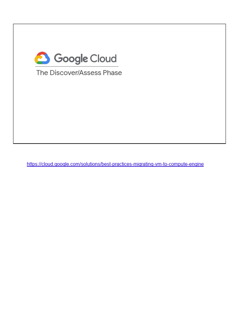 VMMIG - Module02 - Discover - Assess Phase | PDF | Cloud Computing ...