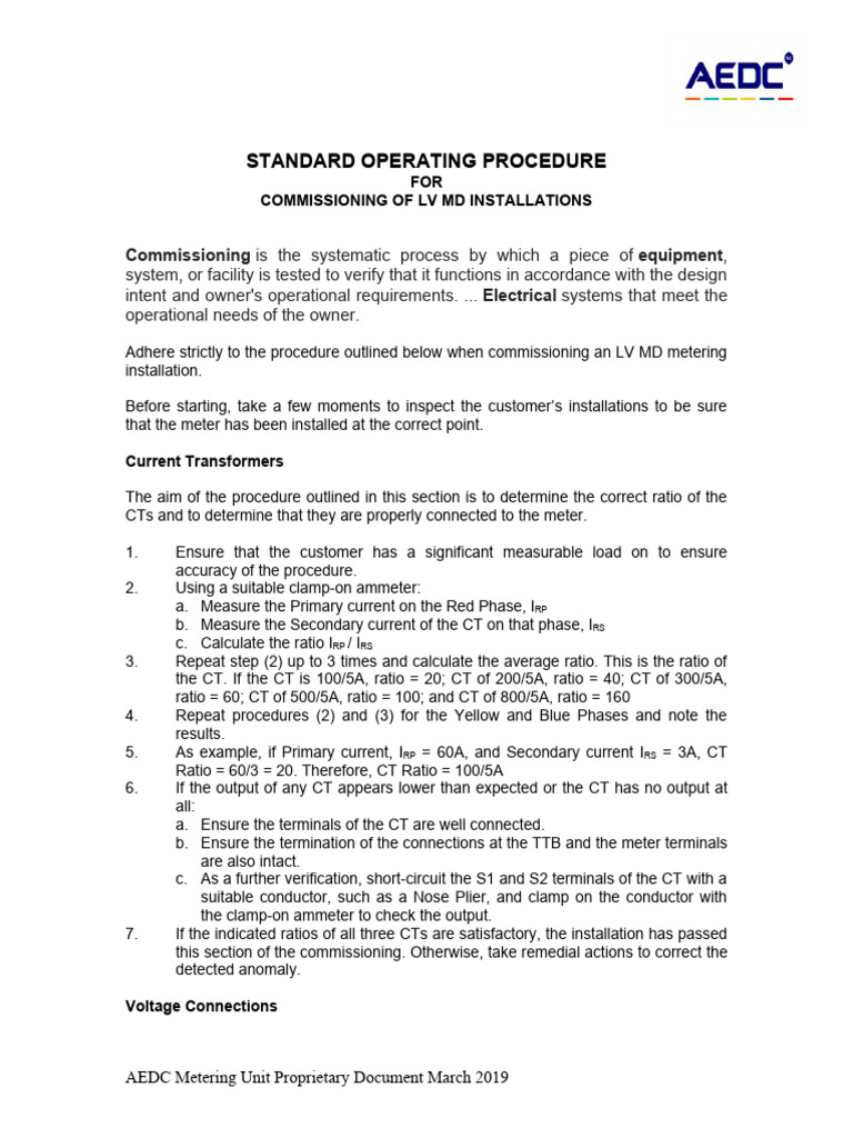 LV MD Installation Commissioning Guide | PDF | Voltage | Electronics