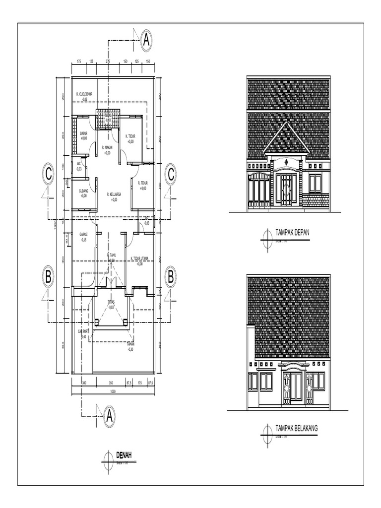 Desain Rumah 10x12 | PDF