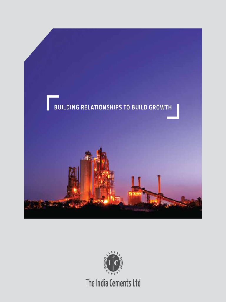 India Cement Brochure | PDF