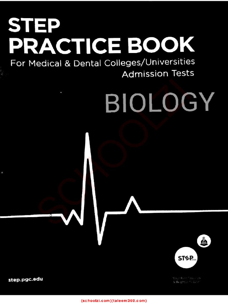 STEP BIOLOGY Practice Book MDCAT | PDF