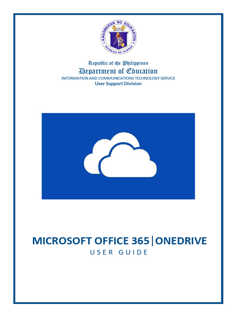 OneDrive User Guide for Educators | PDF | Computer File | Icon (Computing)