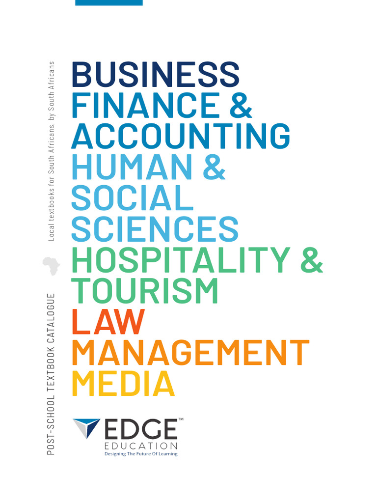 EDGE Education Textbook Catalogue 04.2020 | PDF | Marketing ...