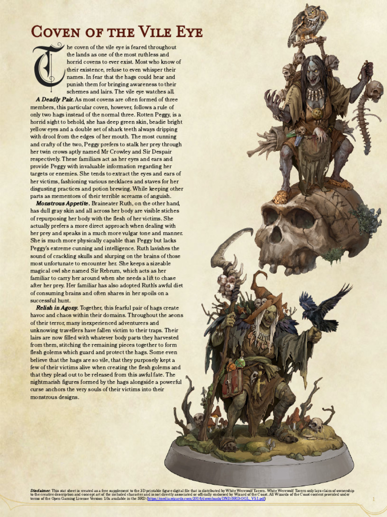 Coven of The Vile Eye | PDF