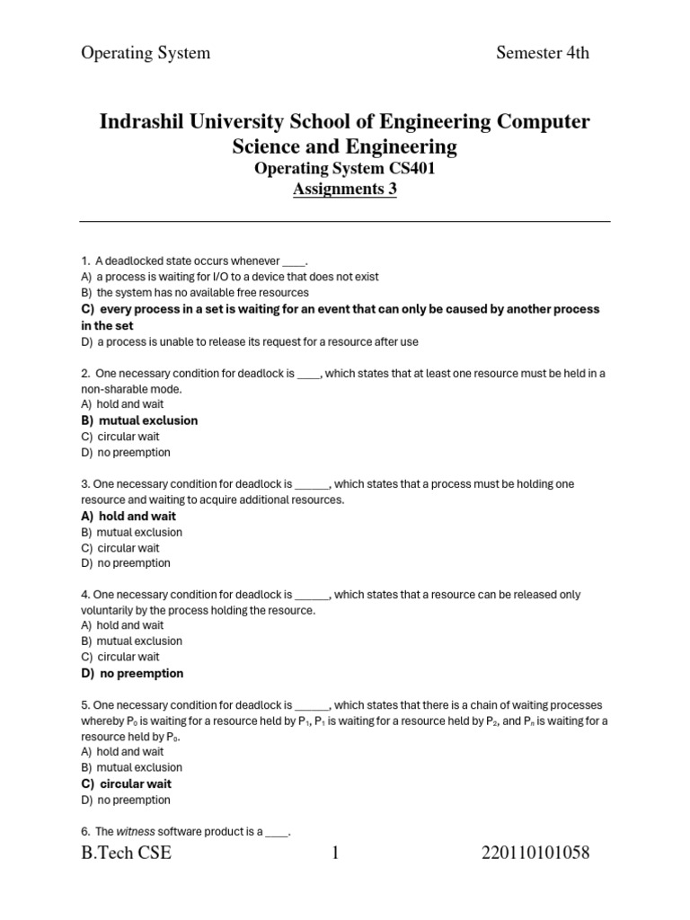Os Assignment 2 Pdf Computer Science Computing