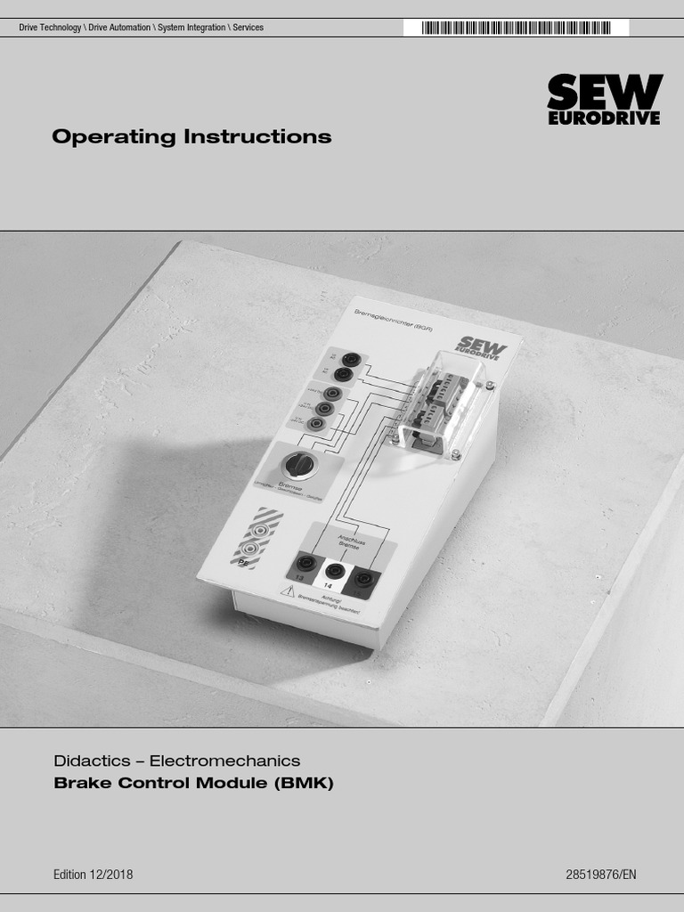 Brake Control Module - Operation - 28519876 | PDF | Electrical ...