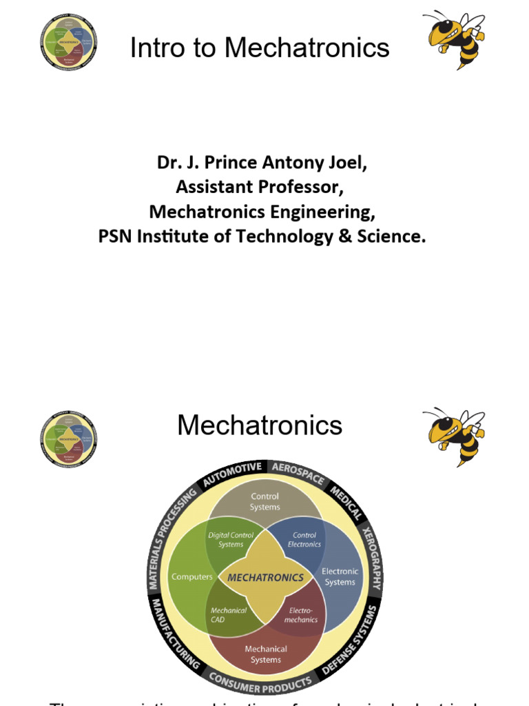 Mechatronics Systems | PDF | Mechatronics | Machines