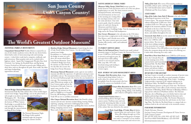 Triptico San-Juan-County-One-Sheeter | PDF