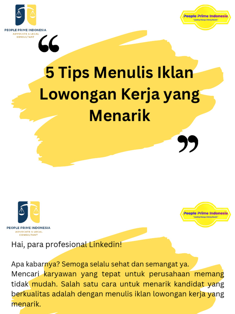 Cara Membuat Iklan Yang Menarik Dan Efektif | PDF