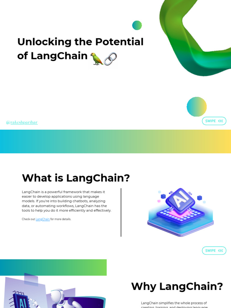 Unlocking The Potential of Lanchain | PDF | Computing | Information ...