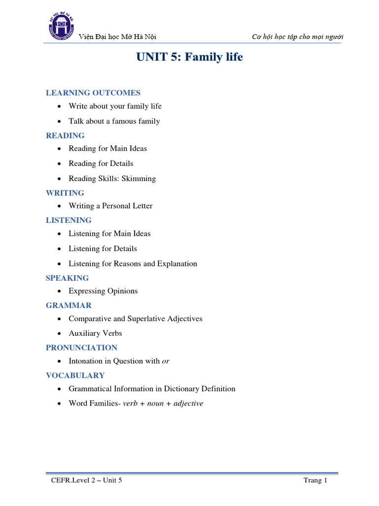 Family Life and the Royal Family | PDF | Verb | Semantics