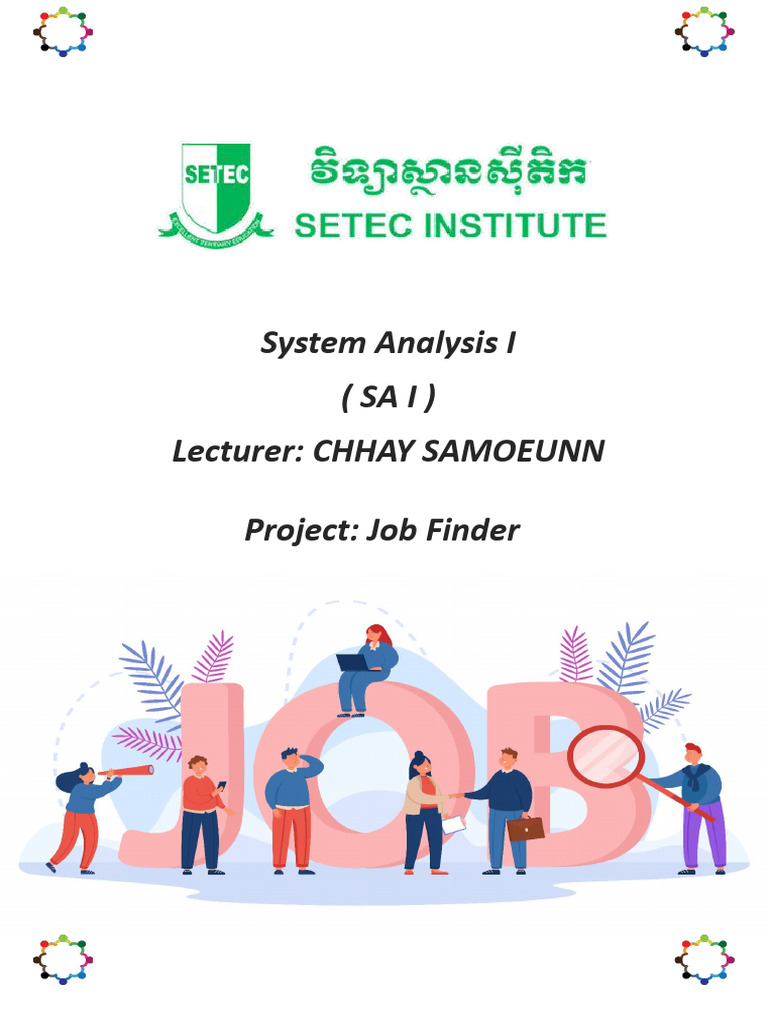 Sa Report | PDF | Information Science | Information Technology