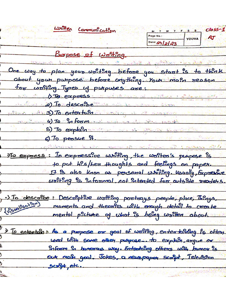 Written Communication | PDF