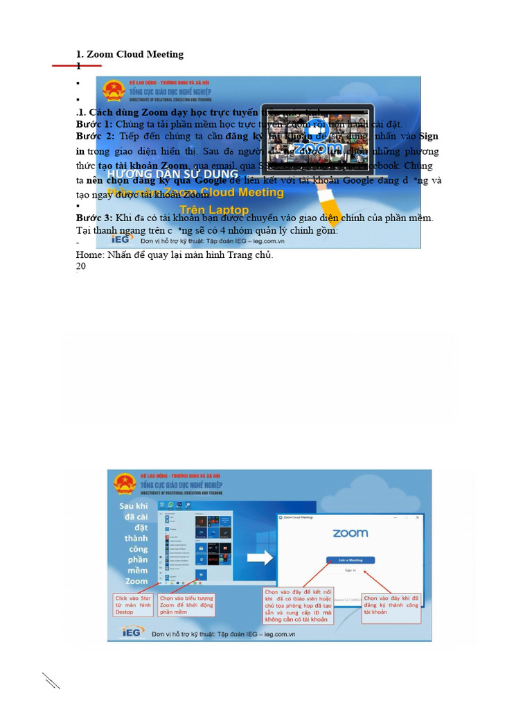 Zoom Cloud Meeting Pdf
