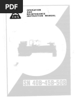Tos SN40 SN50 | PDF