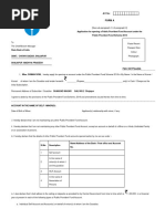 SBI PPF Extension Form H Guide | PDF | Social Programs | Programs